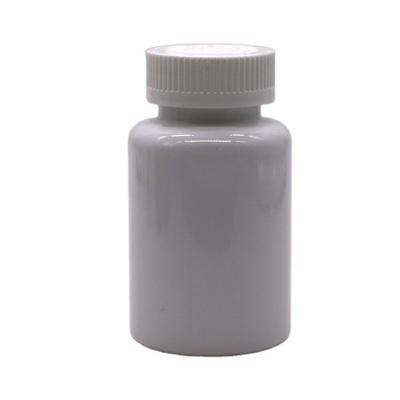 China PET Plastic 175ml Pill Medicine Bottle with CRC Screw Flip Top Caps 38mm Neck for sale