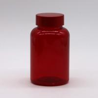 China PET Plastic 175ml Pill Medicine Bottle with CRC Screw Flip Top Caps 38mm Neck for sale