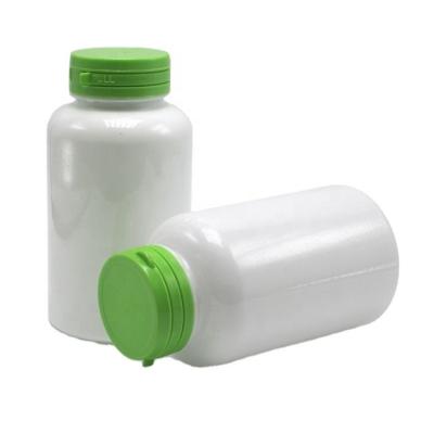 China 220ml PET White Round Bottle with Tear Off Lid for Health Care Products 39mm Neck for sale