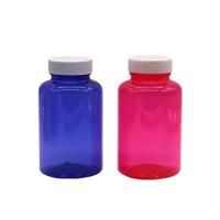China 300ml/10oz Round Shape PET Plastic Bottle with Flip Top Cap for Pill Bottle Container for sale