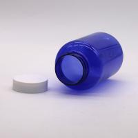 China 300ml/10oz Round Shape PET Plastic Bottle with Flip Top Cap for Pill Bottle Container for sale