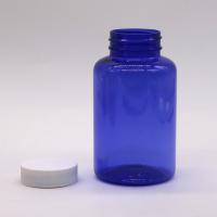 China 300ml/10oz Round Shape PET Plastic Bottle with Flip Top Cap for Pill Bottle Container for sale