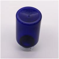 China Collar Material PET 200cc Round Plastic Bottle Medicine Container with Easy Pull Ring Caps for sale