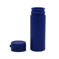 China Frosted PE Plastic Bottle 50ml Tear-Off Sealing for Supplement Pill Capsule Storage for sale