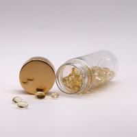 China 160ml PET Empty Plastic Medicine Bottle for Pill Vitamin Capsule Screen Printing for sale
