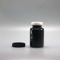 China 90mL PET Round Plastic Bottle 39mm Neck for Medicine Solid Tablet Capsule Storage for sale