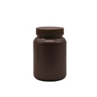 China Medicine Storage Box for Solid Tablet Capsule Supplement Holder in 275mL PE Round Shape for sale