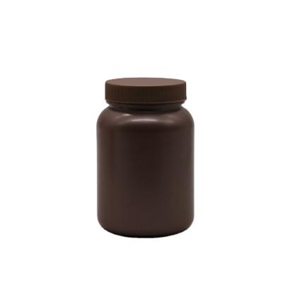 China Medicine Storage Box for Solid Tablet Capsule Supplement Holder in 275mL PE Round Shape for sale