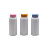 China 250ml PET Plastic Bottle Frosted Finish for Supplement Storage 38mm Neck for sale