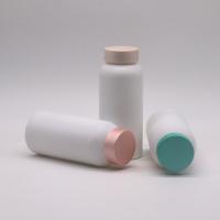 China 250ml PET Plastic Bottle Frosted Finish for Supplement Storage 38mm Neck for sale