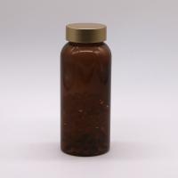 China 250ml PET Plastic Bottle Frosted Finish for Supplement Storage 38mm Neck for sale