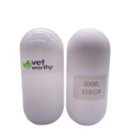 China HDPE Plastic Capsule Shaped Supplement Bottle 120ml to 250ml for Vitamin Pills for sale