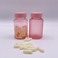 China Customized 120ml PET Matte Finished Bottle with Screw Cap for Supplement Pill Capsule for sale