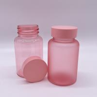 China Customized 120ml PET Matte Finished Bottle with Screw Cap for Supplement Pill Capsule for sale