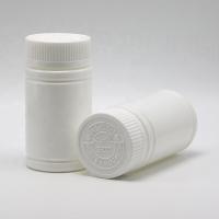 China 120ml HDPE Round Plastic Medicine Bottle with 40mm Screw Cap for Pills Tablets for sale