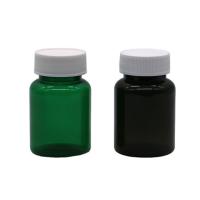 China Industrial Medicine 50ml PET Plastic Bottle 42mm Diameter with Screw Cap Custom Label for sale