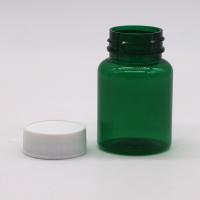 China Industrial Medicine 50ml PET Plastic Bottle 42mm Diameter with Screw Cap Custom Label for sale
