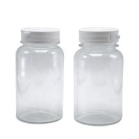 China Round Shape 220ml PET Plastic Bottle with Tear-Off Cap Custom Label Printing Service for sale