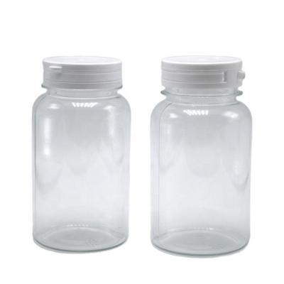 China Round Shape 220ml PET Plastic Bottle with Tear-Off Cap Custom Label Printing Service for sale