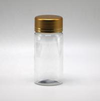China Industrial Pharmaceutical 90mL PET Straight Tube Container for Pills and Capsules 34mm Neck for sale