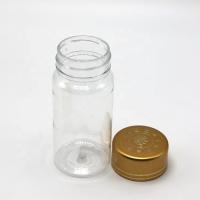 China Industrial Pharmaceutical 90mL PET Straight Tube Container for Pills and Capsules 34mm Neck for sale