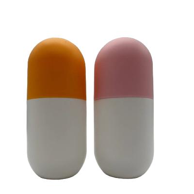 China SCREW CAP 130ml HDPE Capsule Bottle for Supplement Candy Pill Tablets Plastic Medicine for sale