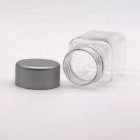China Clear Square Shape 30mL PET Plastic Bottle for Medicine Supplement Storage Supplement for sale