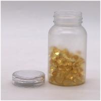 China 120ml Wide Mouth PET Pill Bottle with Flip Top Cap for Custom Supplement Containers for sale