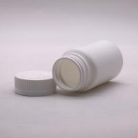 China 100ml PE Bottle Wide Mouth Plastic Empty Bottles Capsule Containers with Screw Cap for sale