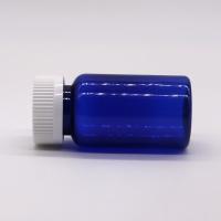 China 75ml Round Shape PET Plastic Bottle with Screw Cap and Custom Label Printing Service for sale