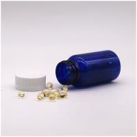 China 75ml Round Shape PET Plastic Bottle with Screw Cap and Custom Label Printing Service for sale