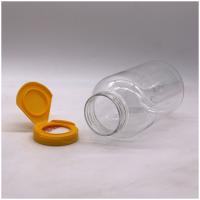 China Customizable Wide Mouth Pill Bottle PET Container for Medicine Supplement Packaging for sale