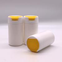 China 120ml HDPE Plastic Bottle Round Shape 38mm Neck for Solid Tablet and Capsule Storage for sale