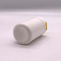 China 120ml HDPE Plastic Bottle Round Shape 38mm Neck for Solid Tablet and Capsule Storage for sale