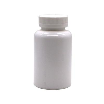 China 300ml HDPE Round Plastic Capsule Bottle for Pill Medicine Supplement 43mm Neck for sale