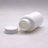 China 300ml HDPE Round Plastic Capsule Bottle for Pill Medicine Supplement 43mm Neck for sale