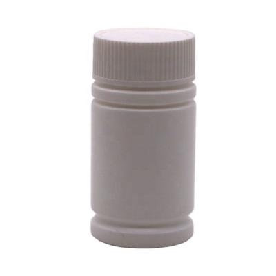 China 60ml HDPE Unique Design Plastic Bottle for Pill Capsule Tablet Medicine Supplement for sale