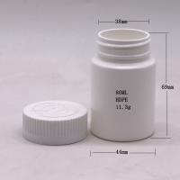 China 80ml HDPE Wide Mouth Capsule Bottle with 38mm Screw Cap and Child Resistant Safety Cap for sale