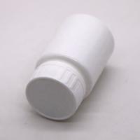 China 30ml Capacity HDPE Portable White Plastic Pill Tablet Container with Child Safety Cap for sale