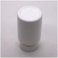 China Collar Material PE 150ml Empty Round Plastic Bottle with Child Resistant Lids for sale