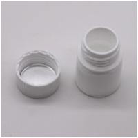 China 5mL Round HDPE Medicine Tablet Capsule Storage Bottle with Screw Cap 18mm Neck for sale