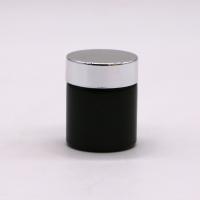 China Refillable 40ml PET Pill Capsule Bottle with 38mm Silver Aluminum Screw Cap for sale