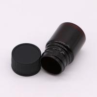 China Recyclable BPA free Material 25ml PET Plastic Pill Bottle for Solid Medicine Vial for sale