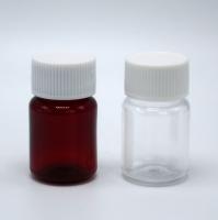 China 15ml PET Pill Bottle Child Safety Cap Recyclable BPA Free Custom Service Medicine Container for sale