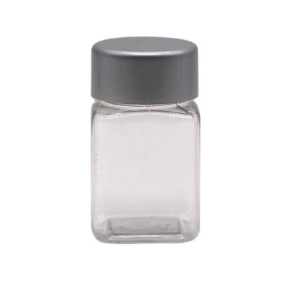 China 60ml PET Plastic Square Bottles with Plastic Screw Cap for Tablets Pill Capsule for sale