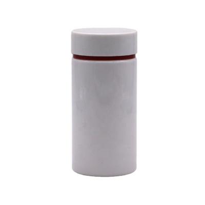 China 150ml PET Round Plastic Capsule Bottle 43mm Neck for Medicine Health Supplements for sale