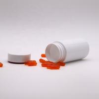 China 150ml PET Round Plastic Capsule Bottle 43mm Neck for Medicine Health Supplements for sale
