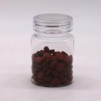 China 70ml PET Transparent Medicine Bottle with Screw Cap OEM Custom Plastic Container for sale