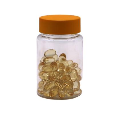 China Food Grade Transparent Cylinder Cap for 75ml PET Jar Pharmaceutical Packaging for sale