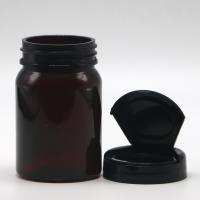 China Screen Printing 80ML PET Medical Plastic Refillable Bottle for Capsule Pill for sale